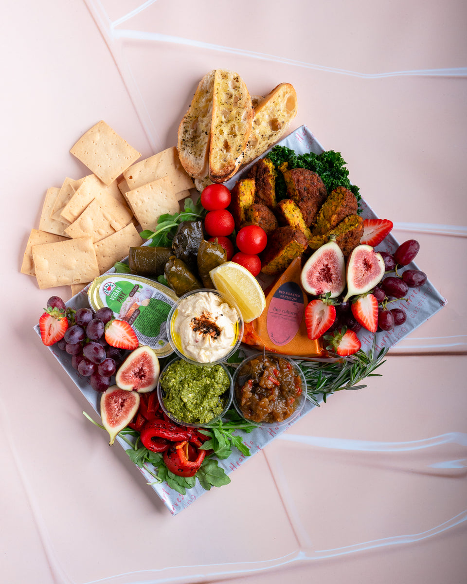Vegan Nourish Platter – Heart to Harvest Catering Pty Ltd